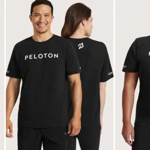 Peloton | Shirts | Peloton Top Unisex Small Black White Short Sleeve 0 ...